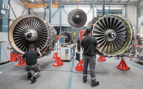 SR Technics: Neue Triebwerke in Zürich | Rapp AG